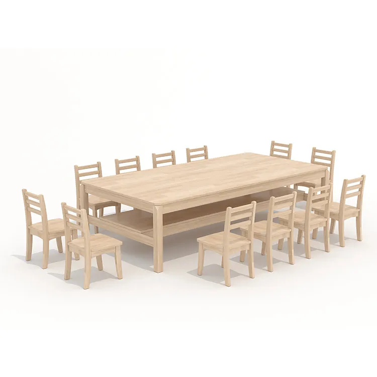 Academy Kindergarten Classroom Layout Design Wooden Day Care Table And ...