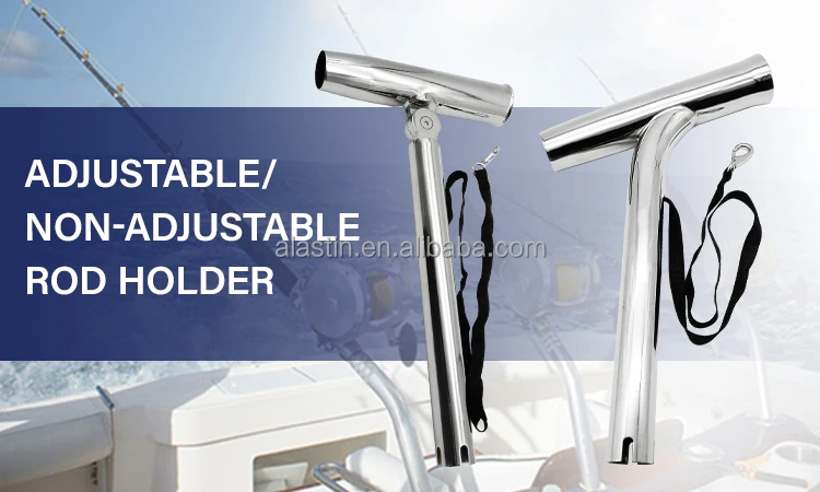 Marine Hardware 316 Stainless Steel Clamp on Rod Holder for Yacht ...