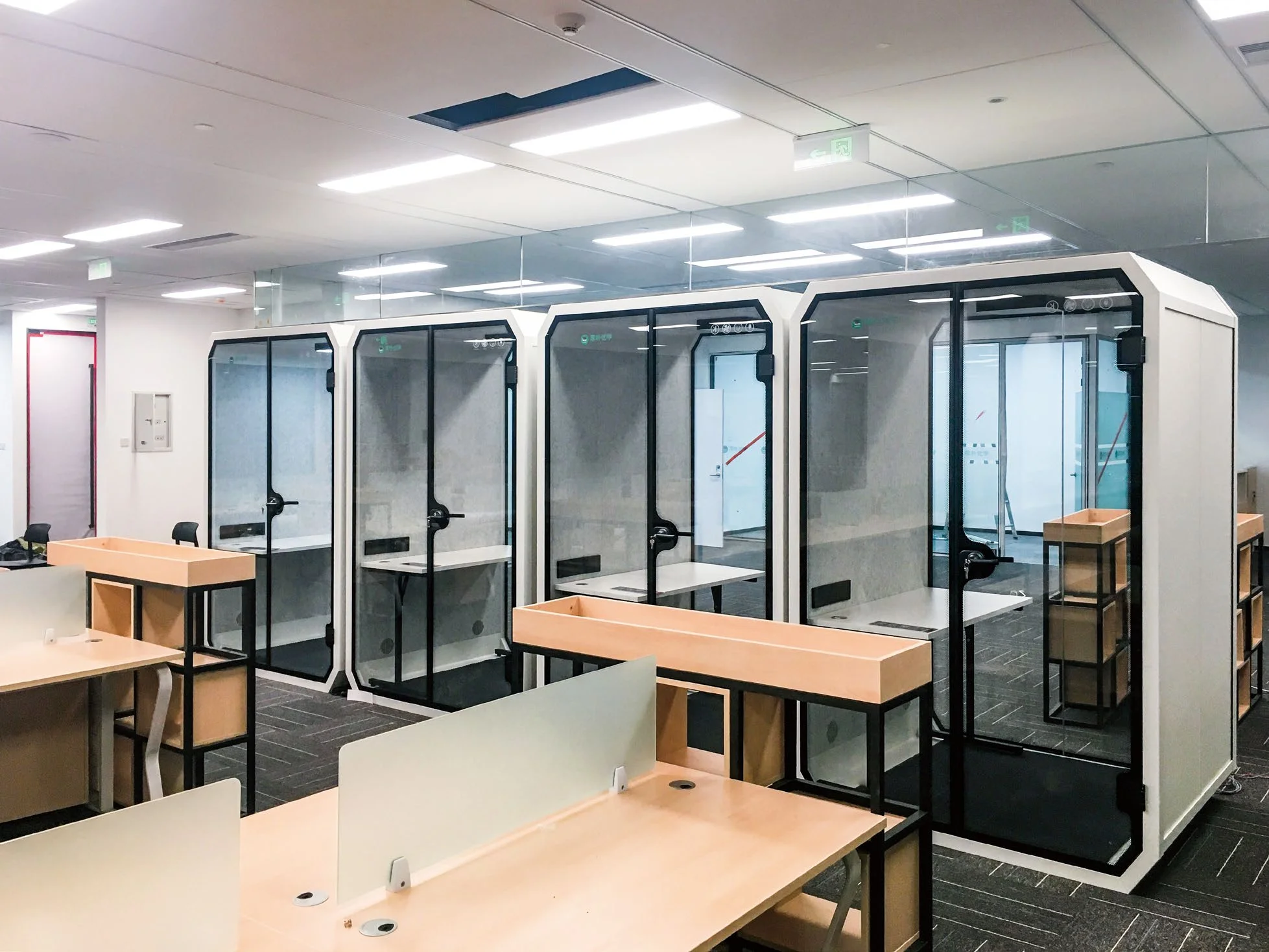 Outdoor Pod Acoust Meeting Work Pods Silent Telephone Shooting Cabin ...