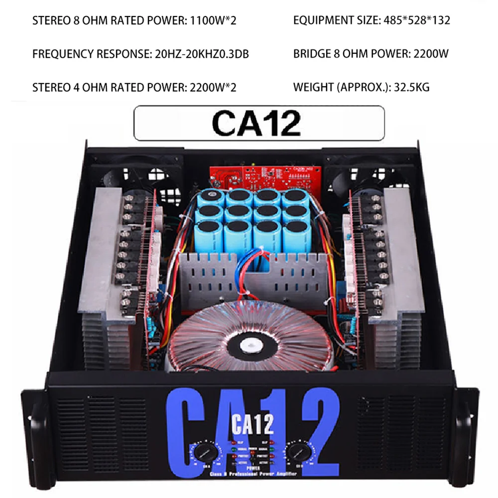 BMG CA30 Power Amplifier - 1500W Professional Audio Solution