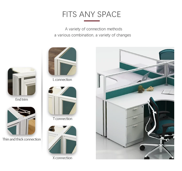New Arrival Call Center Round Table Furniture Cubicle Office ...