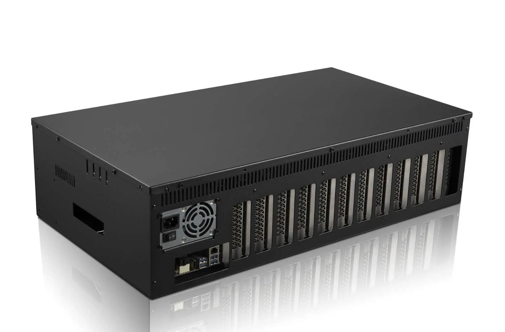 Fast Shipping 12GPU Computer Case with ONDA B250 D12P-D3