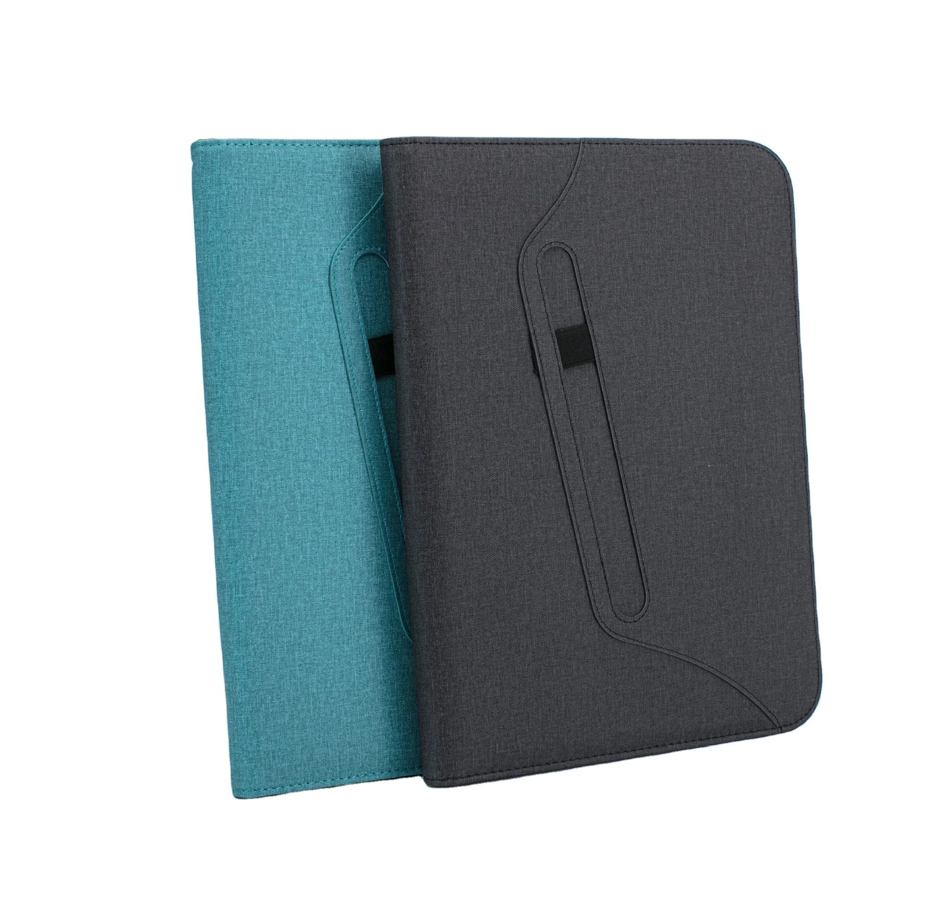 A4 Zipper Padfolio - Custom Leather Portfolio Folder