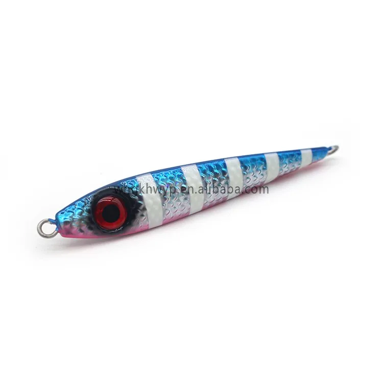 Deep Sea Drop Jig Lure Printed Condition Targeted for Sea Bass Species ...