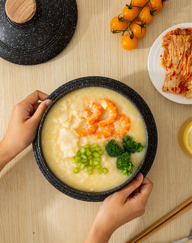 Korean Nonstick Casserole Soup Pot - Induction Cookware