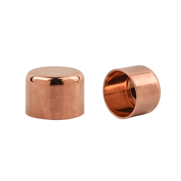 Refrigeration Air Conditioning Welding Copper Pipe Cap - Buy Copper End ...