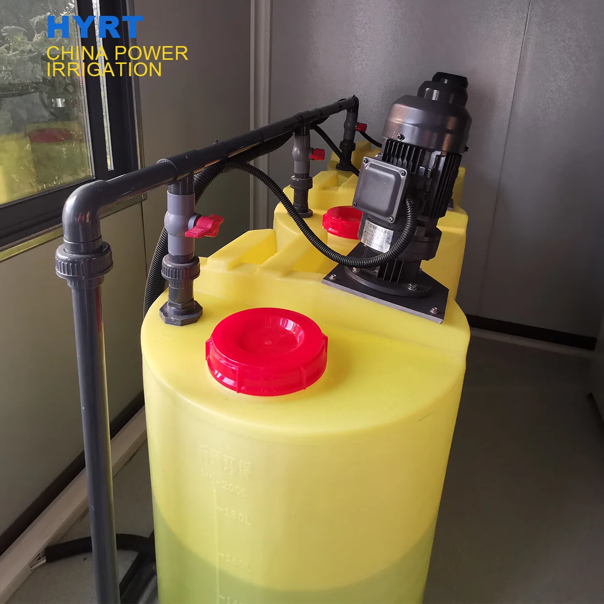 HYRT Automatic Fertigation System for Agricultural Greenhouses