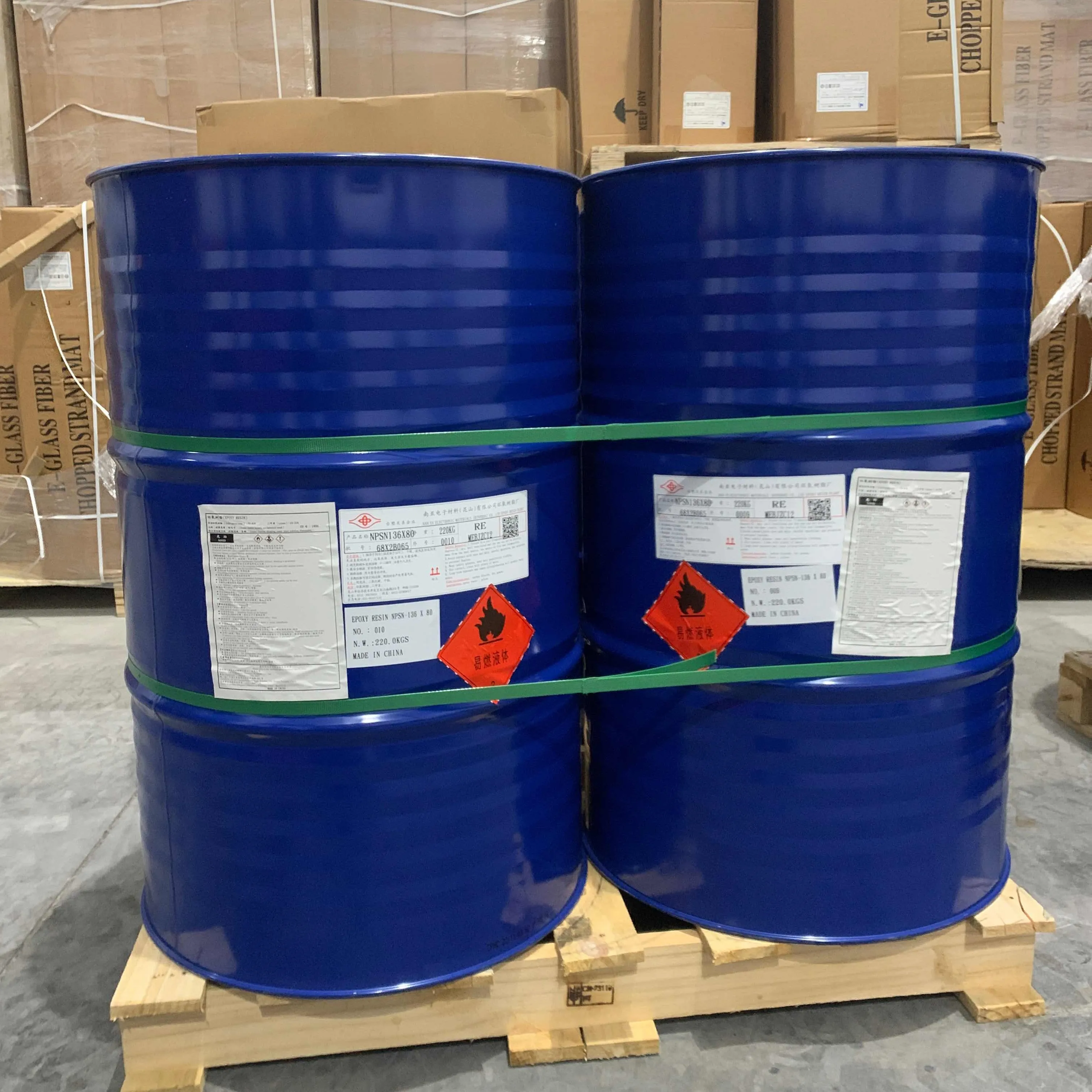 High Quality 220kg/drum Npsn-136x80 Epoxy Resin - Buy High Quality ...
