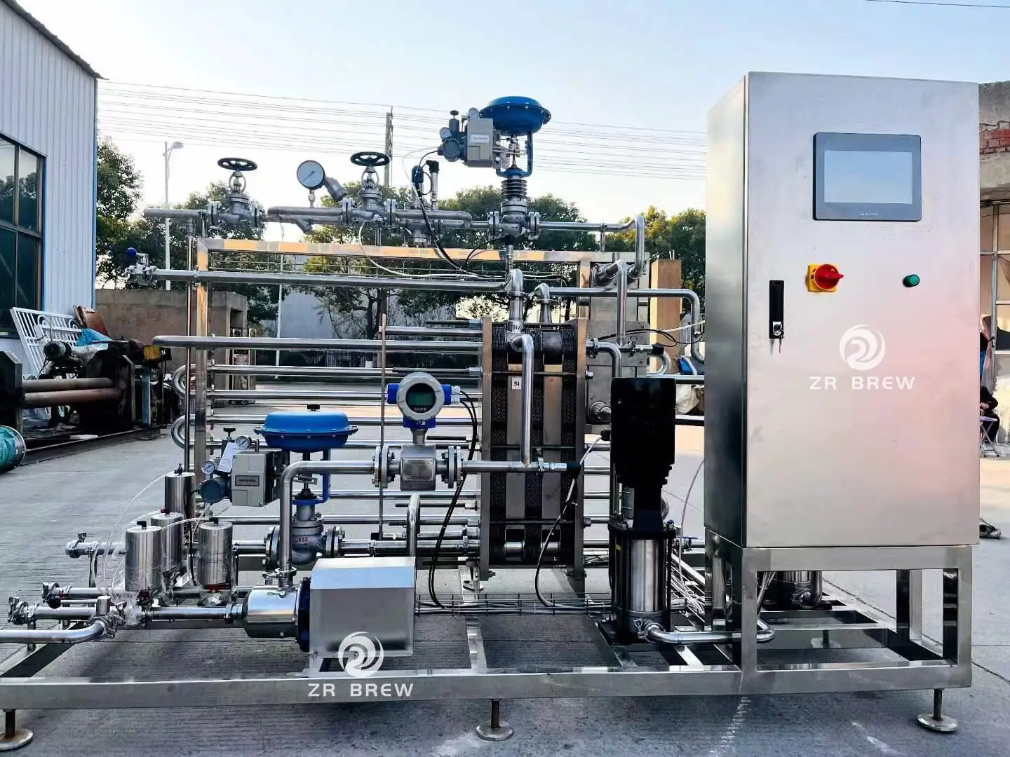 Stainless Steel 304 Beer Machines Pasteurizar Milk Juice Pasteurizer ...