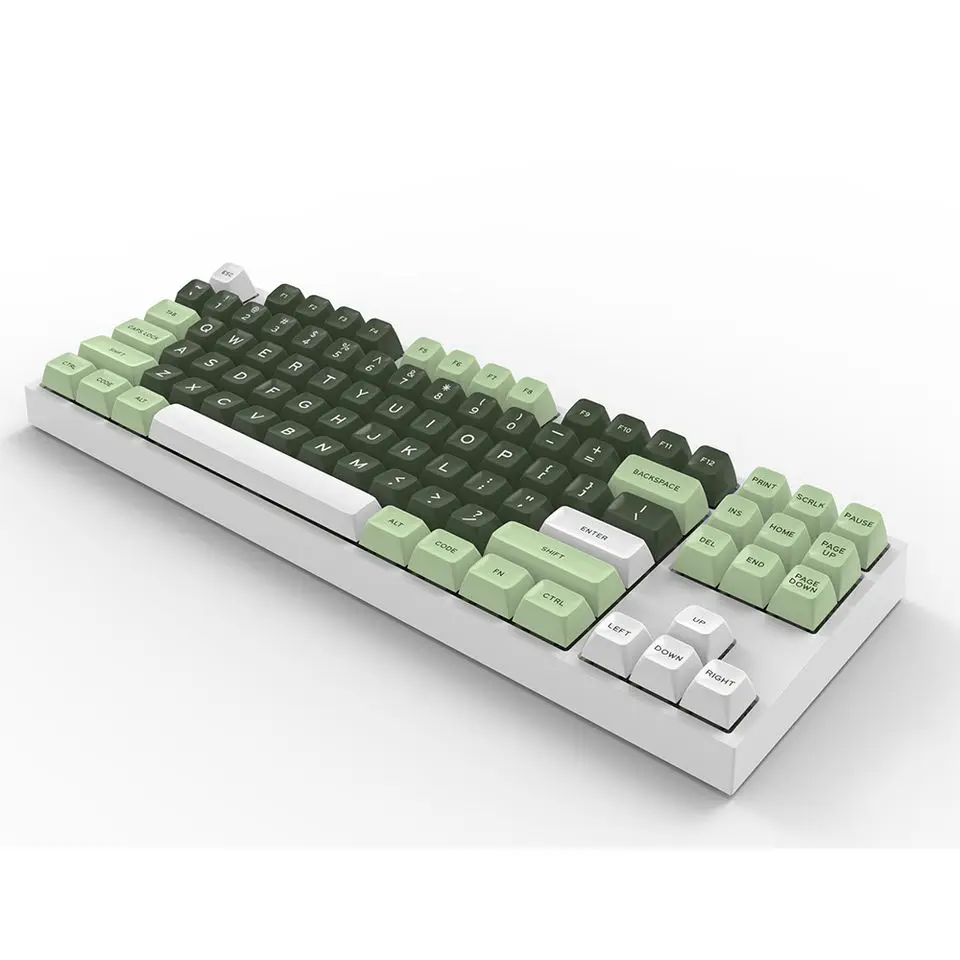 Tecsee Sa Profile Double Shot Keycaps Set Ansi Layout Mechanical ...