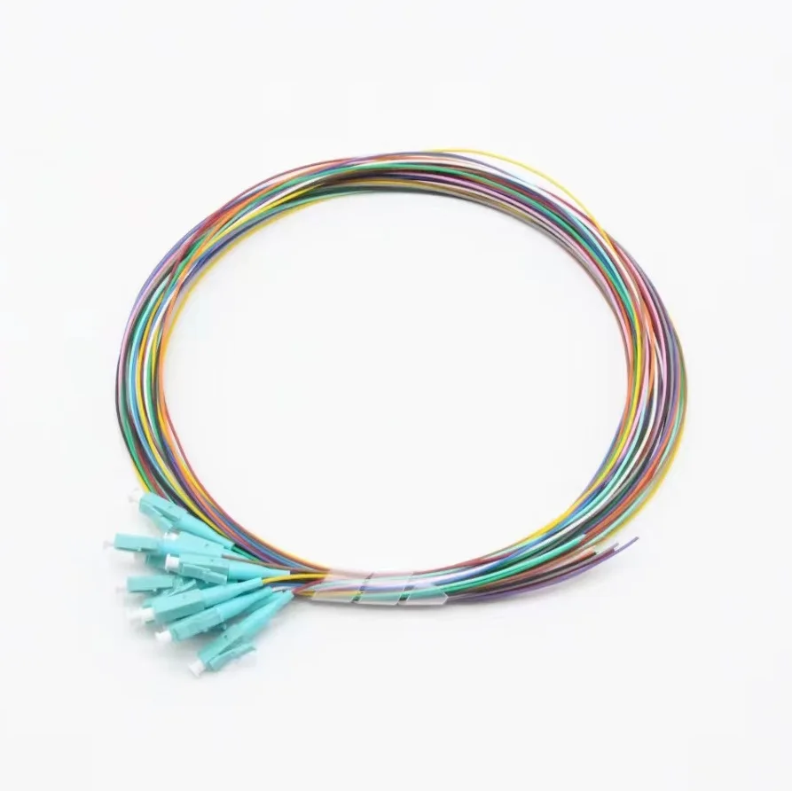 SC LC FC E2000 12 Core Single Mode Single Core Fiber Optic Pigtail ...