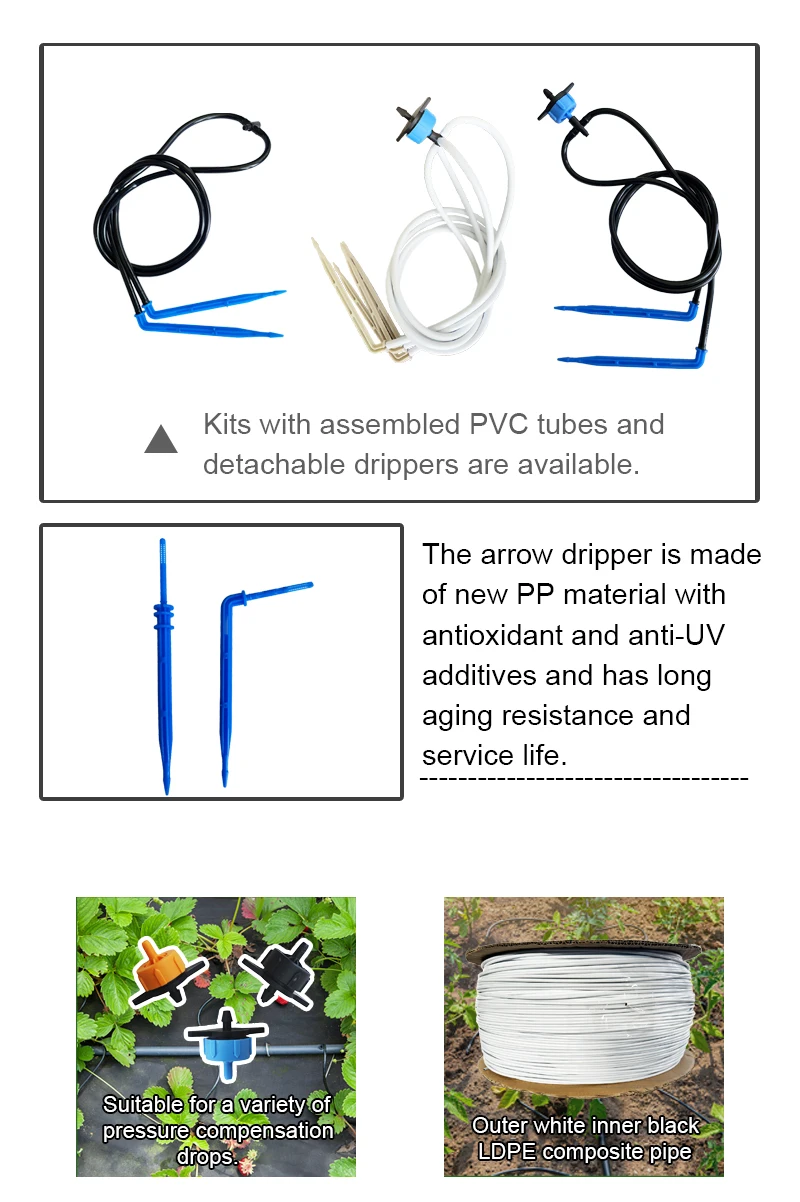Agriculture Irrigation System Straight Arrow Dripper - Buy Wholesale ...