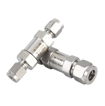 Spring Loaded Non Return Valve Check 1/2 "tubing Check Valve Double ...