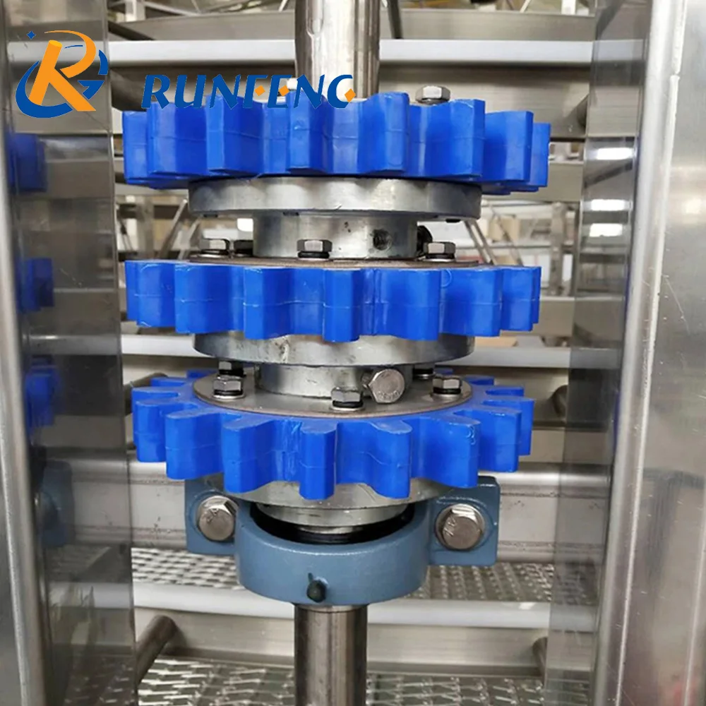 Customized Stainless Steel Spiral Tower Conveyor Multi-layer Mesh Belt ...