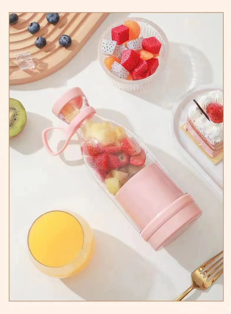 New Juicer Portable Rechargeable Small Juice Cup Student Home ...