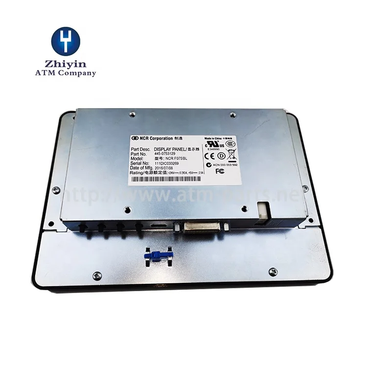 Atm Machine Parts Ncr Selfserv 6683 6687 Lcd Display Panel 7 Inch Cop ...