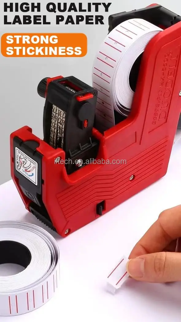 MX5500 Labeler MX-5500 8 Digits Price Tag Gun Handheld Price Label Gun ...