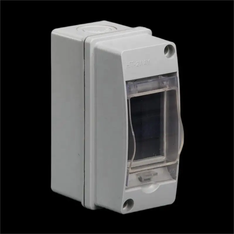 6 Ways Electrical Distribution Box Transparent Plastic Box Power ...