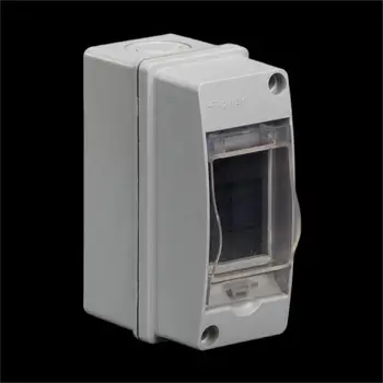 6 Ways Electrical Distribution Box Transparent Plastic Box Power ...