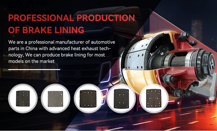 Friction Material Rear Trailer Truck Durable Pneumatic Brake Systems ...