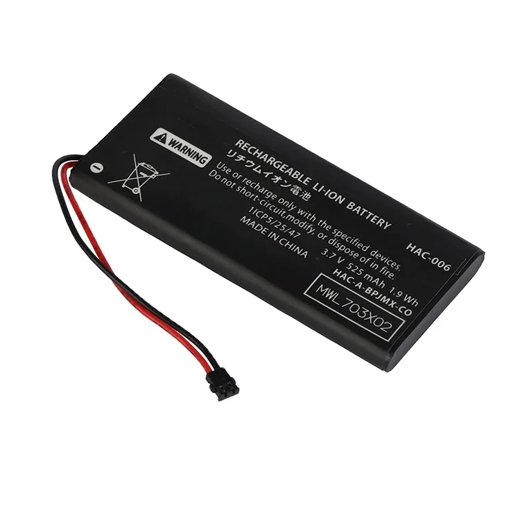 HAC-006 Replacement Batteries Pack Joy Cons NS Rechargeable Li-ion ...