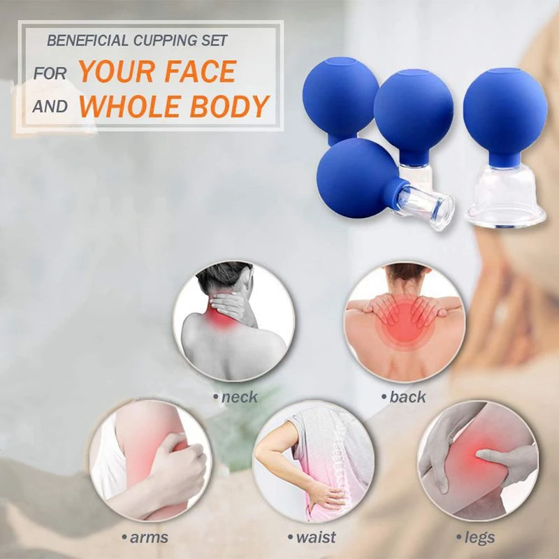 Household Body Hygroscopic Facial PVC Cupping Ball Set