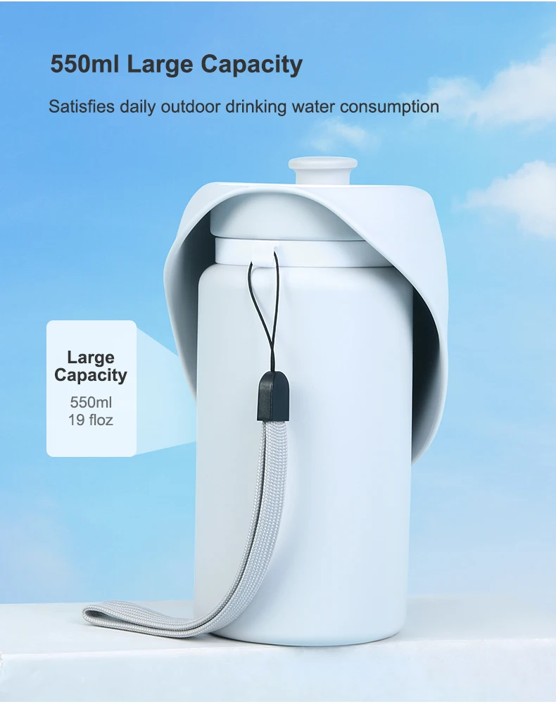 Zmaker Outdoor Portable Dog Water Bottle - Leakproof & BPA Free