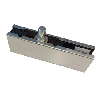 Stainless Steel Frameless Glass Door Clamp Top Pivot Glass Door ...