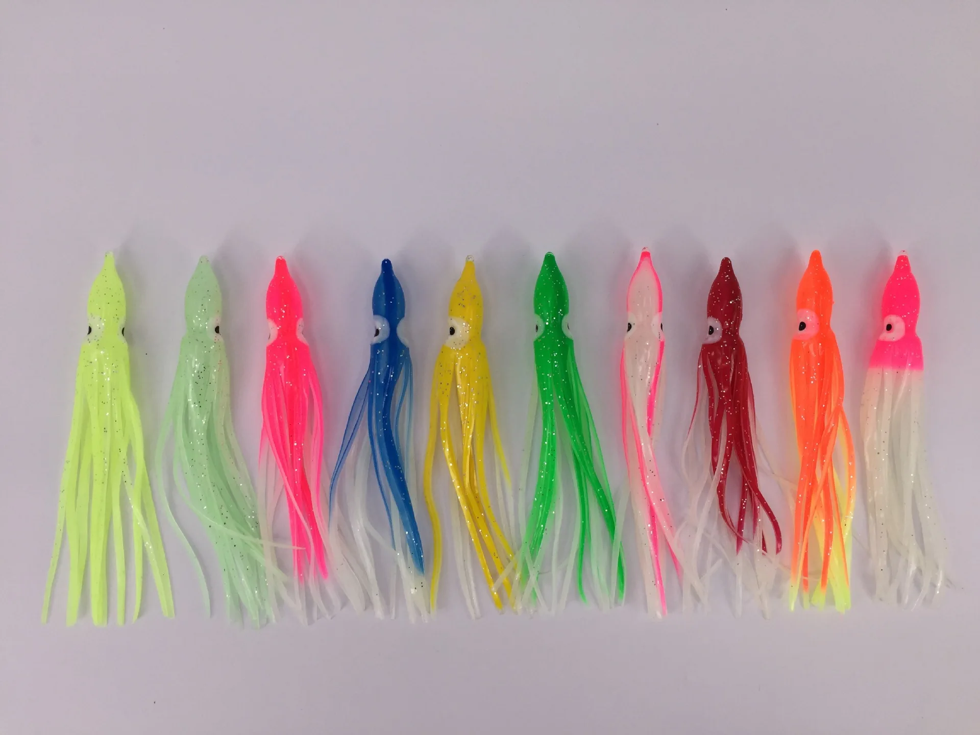 Customized Soft Plastic Trolling Lures - Octopus Skirts