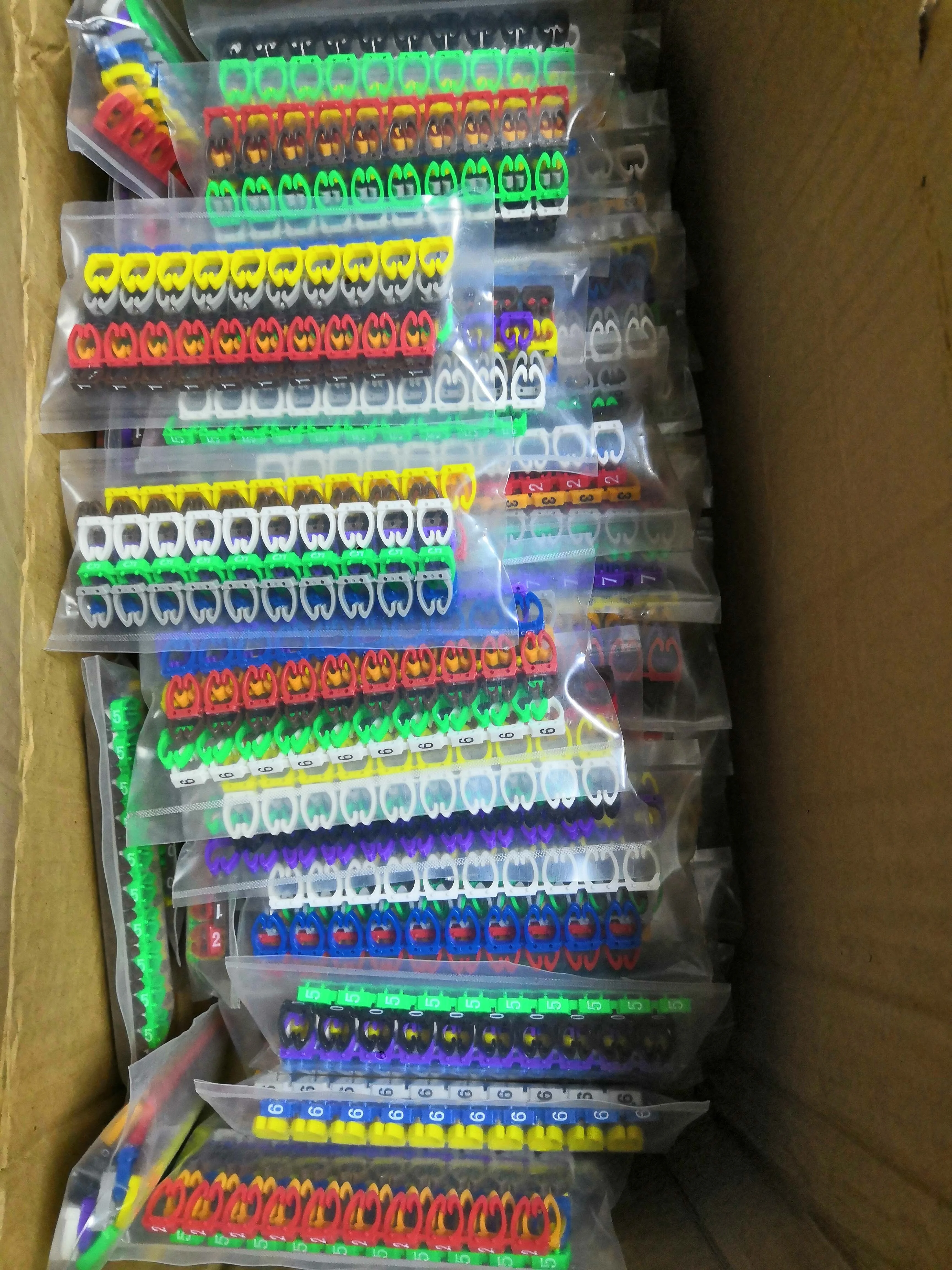 Snap On Electrical Cable Clip Marker Pom Cable Route Marker - Buy Cable ...