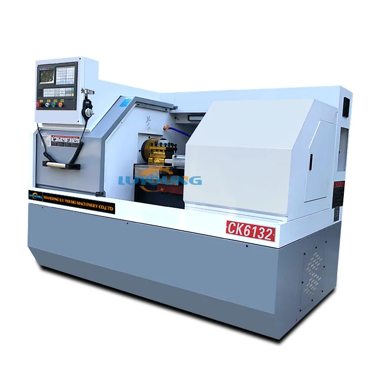 High Precision Small Simple CNC Lathe Machine CK6132