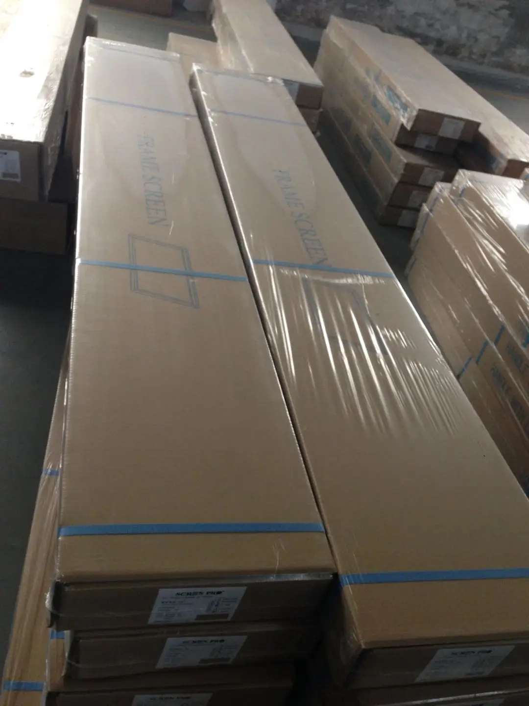 Screenpro 180 Inch Long Throw Ambient Light Rejecting Alr Fixed Frame ...