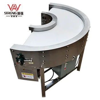 304 Stainless Steel Frame 90 Degree 180 Degree Turntable Conveyor - Buy ...