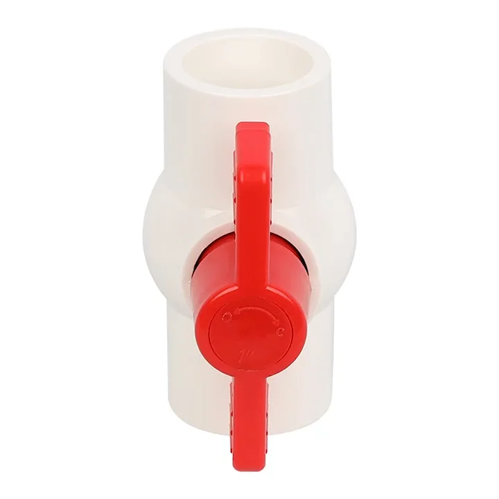 Pntek Factory Water Pipe Pvc Ball Valve 1/2 Inch With Butterfly Handle ...