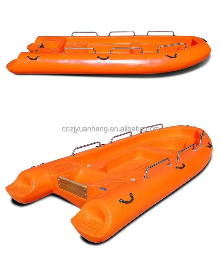 High Quality Double-Deck 4.1meter PE Plastic Fishing Boat