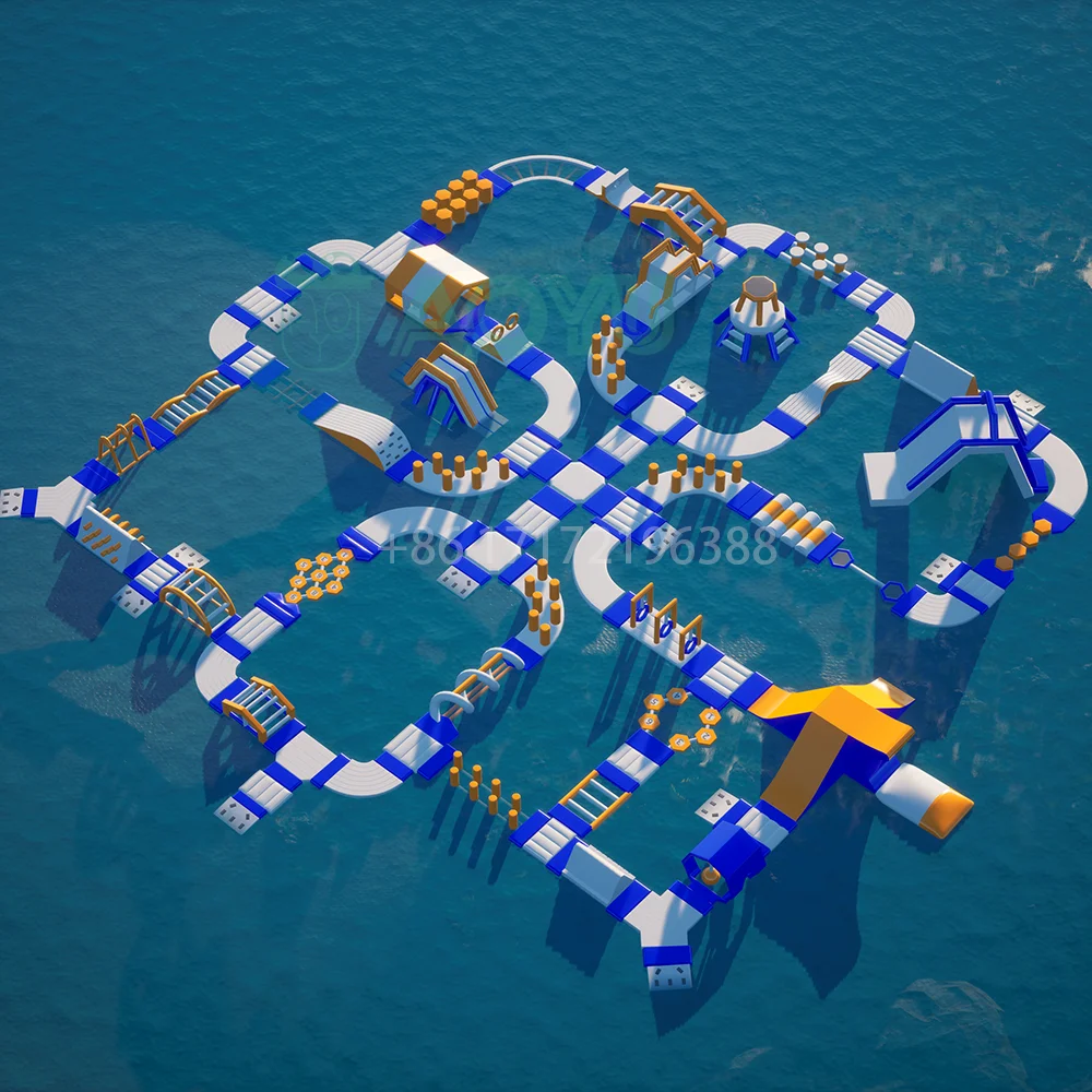 AOYU Water Park Design Inflatable Floating Platform Customized ...