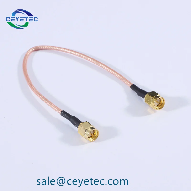 RG316 Coaxial Cables SMA Male to Bare Wire Low Loss Coaxial Cable for ...