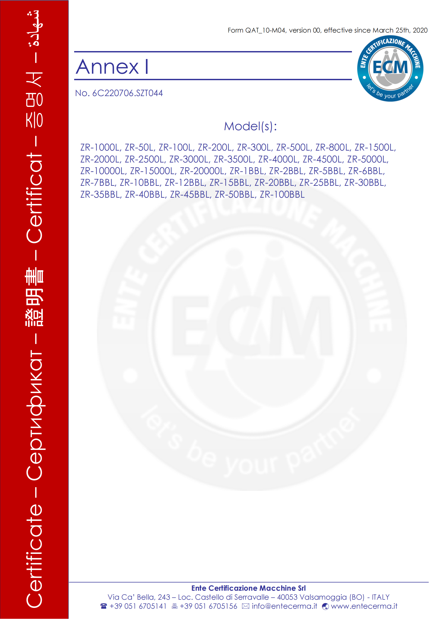 Conical Fermentation Tanks for Bioethanol - High Productivity