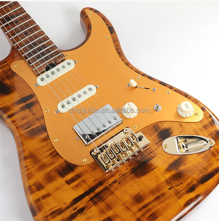 Custom St Model Diy Kit Vintage Guitar Electric String Instrument 7/8 ...