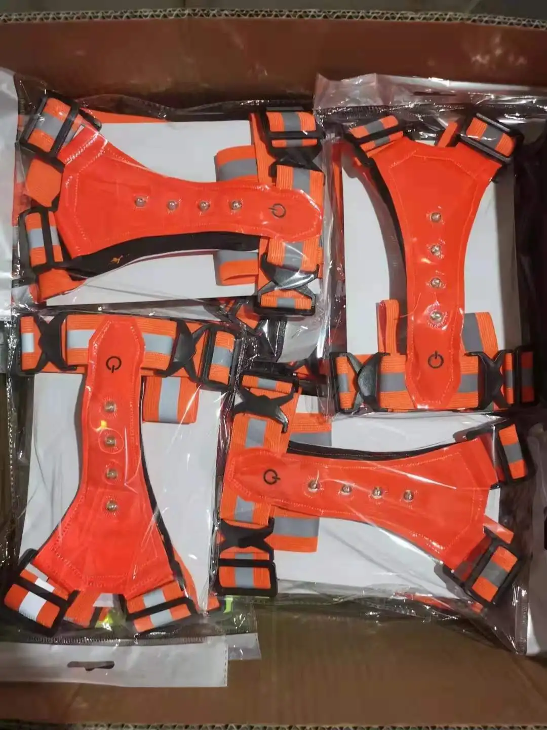 Runners Illuminated Vest Class 3 Reflective Safety Vest With Flashing ...