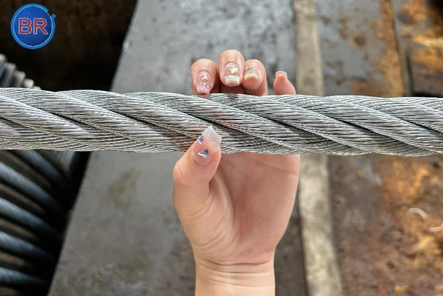 4x31sw+fc Galvanized Steel Wire Rope for Gondola 8.3mm