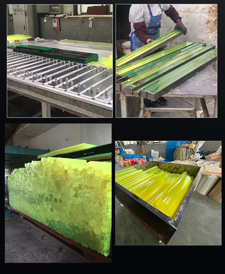 95 Shore A Hardness Wear-Resistant PU Rods - Polyurethane