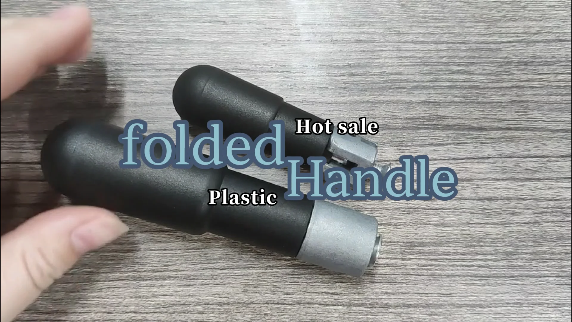 Plastic Black Folding Handles Handwheel Handle Plastic Industrial ...