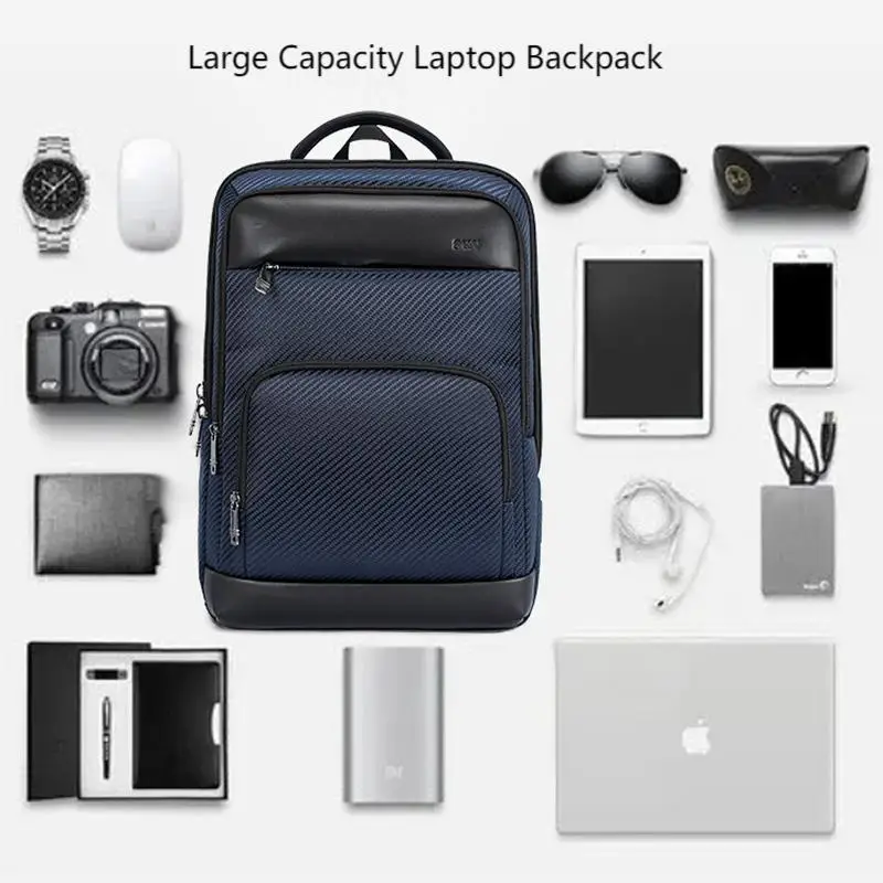 Custom Large Capacity Waterproof Polyester Travel Computer Business ...