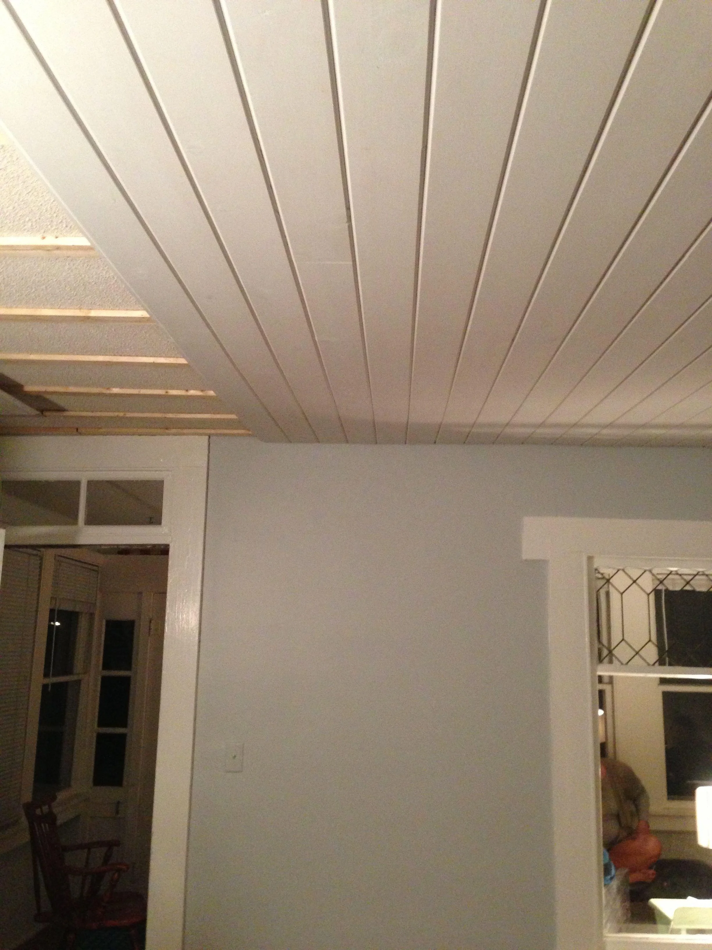 Pine Groove Plywood for Elegant Wall and Ceiling Decor