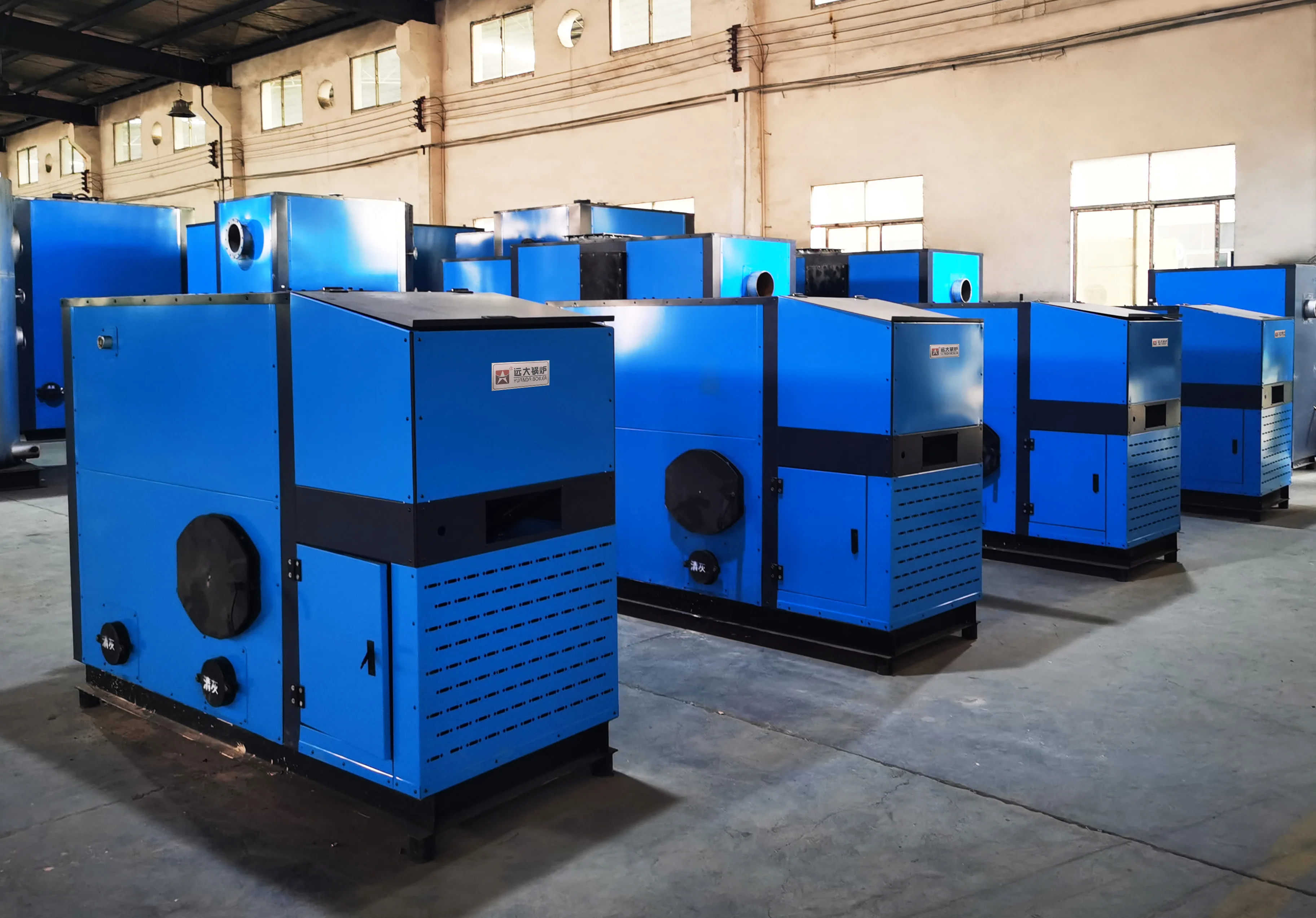 CE Small Container Modular Biomass Wood Pellets Boiler