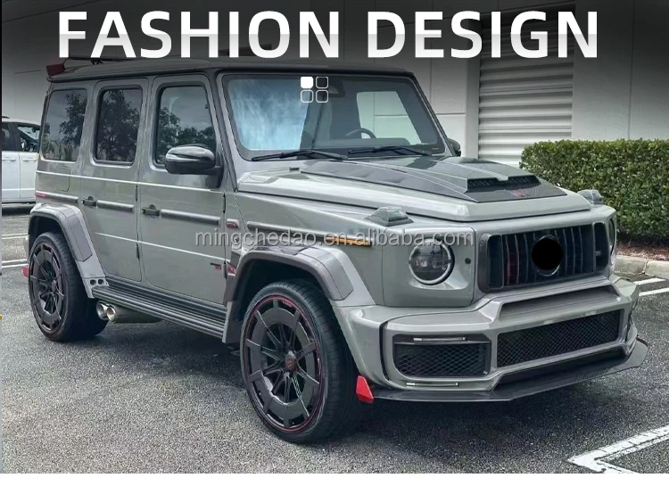 Bs Style Carbon Fiber Roof Spoiler For Mercedes Benz G-class W464 G500 G63 Front Spoiler Roof ...