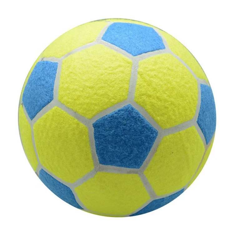 Big Inflated Soccer Ball Training Felt Fabric Customized Outdoor Sports ...