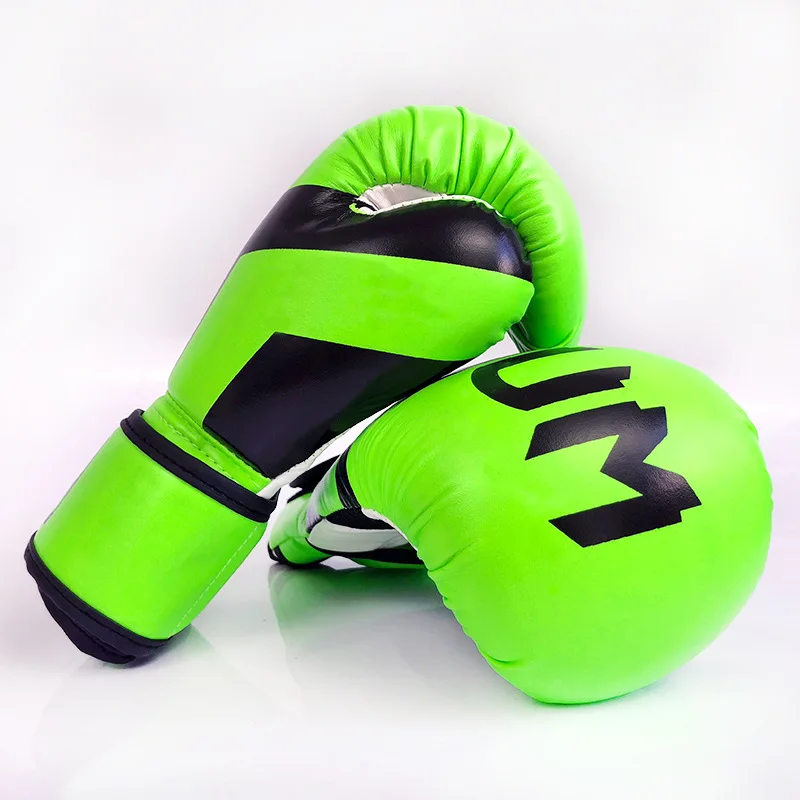 Wolon High Quality PU Leather Boxing Gloves - Customizable