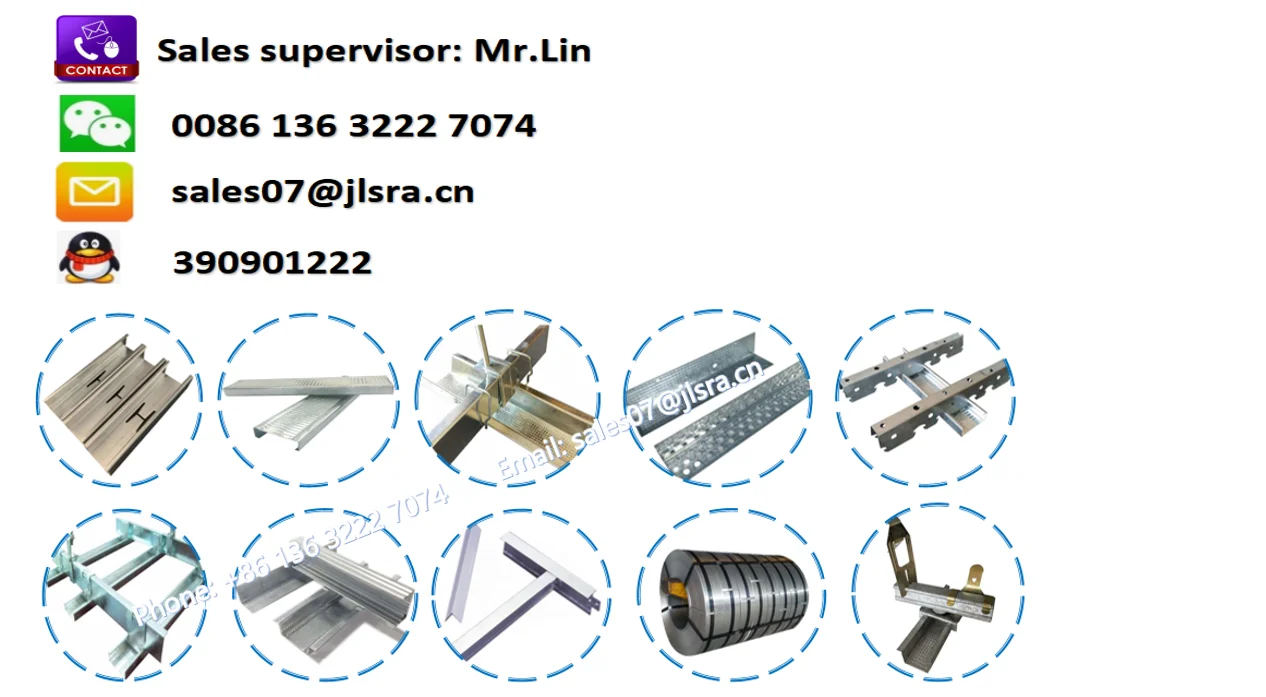 Ceiling Furring Channel And Main Bar 50 X 17 Galvanized Steel Keel ...